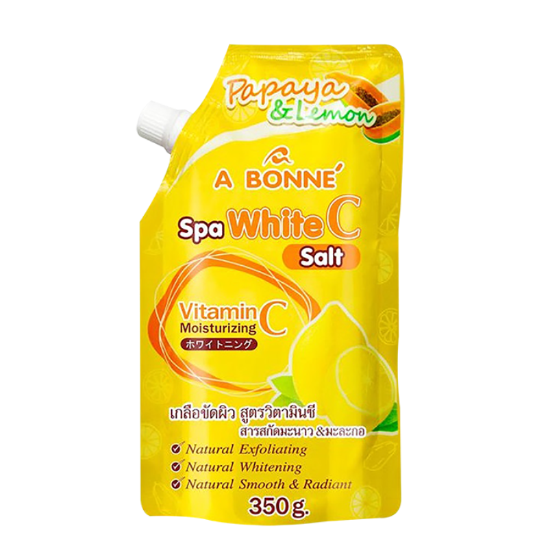 A BONNE เกลือสปาขัดผิว สูตรวิตามินซี 350 กรัม - เสรีชัยบิวตี้