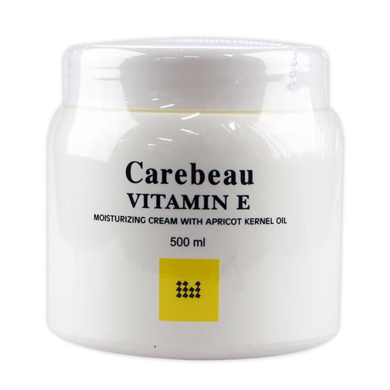 CAREBEAU ครีมทาผิว สูตรวิตามินอี สีขาว 500 กรัม - เสรีชัยบิวตี้