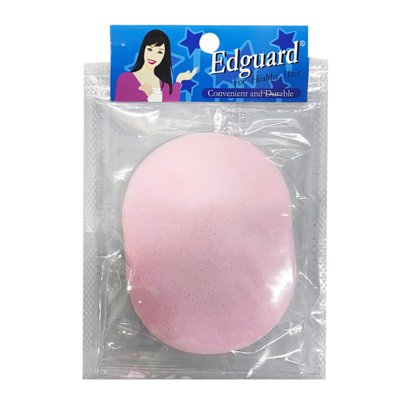 Edguard พัฟเช็ดหน้า พัฟเซลลูโลส พัฟขัดหน้า สีชมพู ทรงรี - เสรีชัยบิวตี้